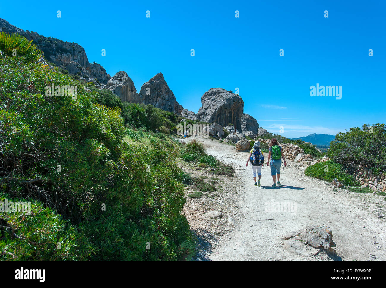 Walking majorca hi-res stock photography and images - Alamy