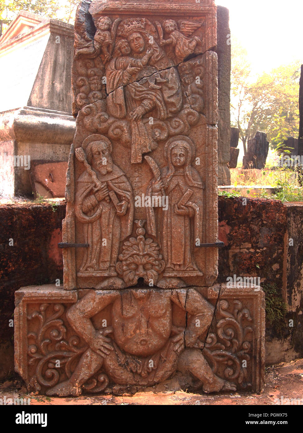 Portuguese colonial heritage in Panaji/Panjim’s old town, Goa, India ...