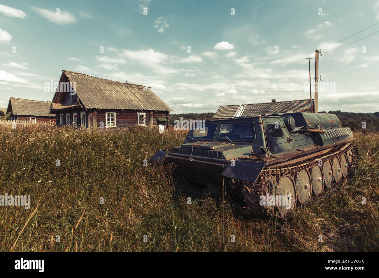 Old russian all terrain vehicle hi-res stock photography and images - Alamy