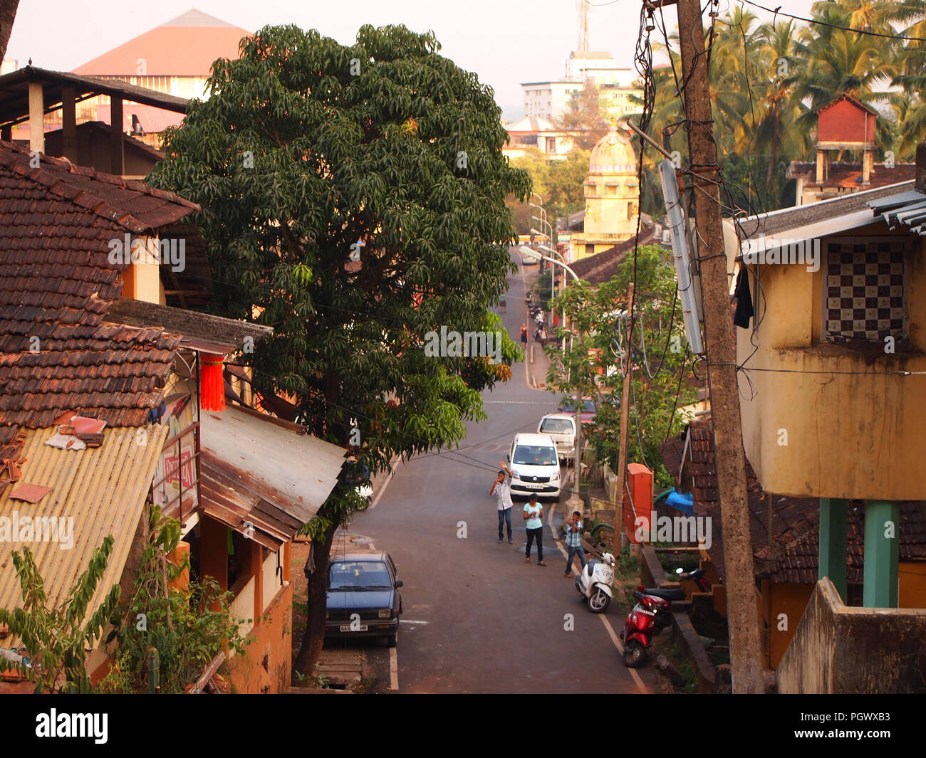 Portuguese colonial heritage in Panaji/Panjim’s old town, Goa, India ...