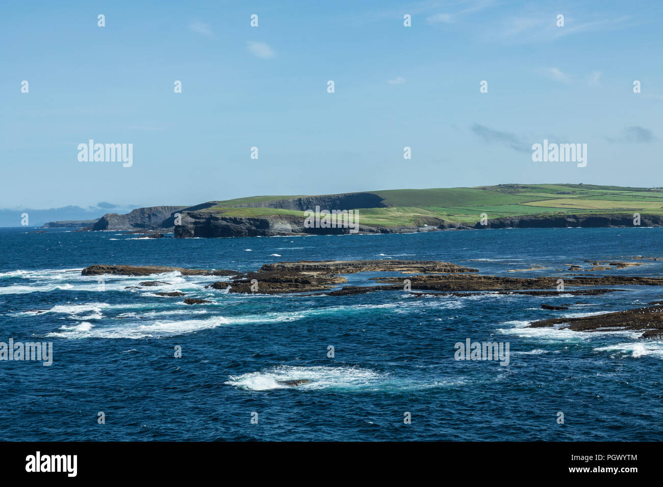 View from the West End, Kilkee, County Clare Ireland Stock Photo - Alamy