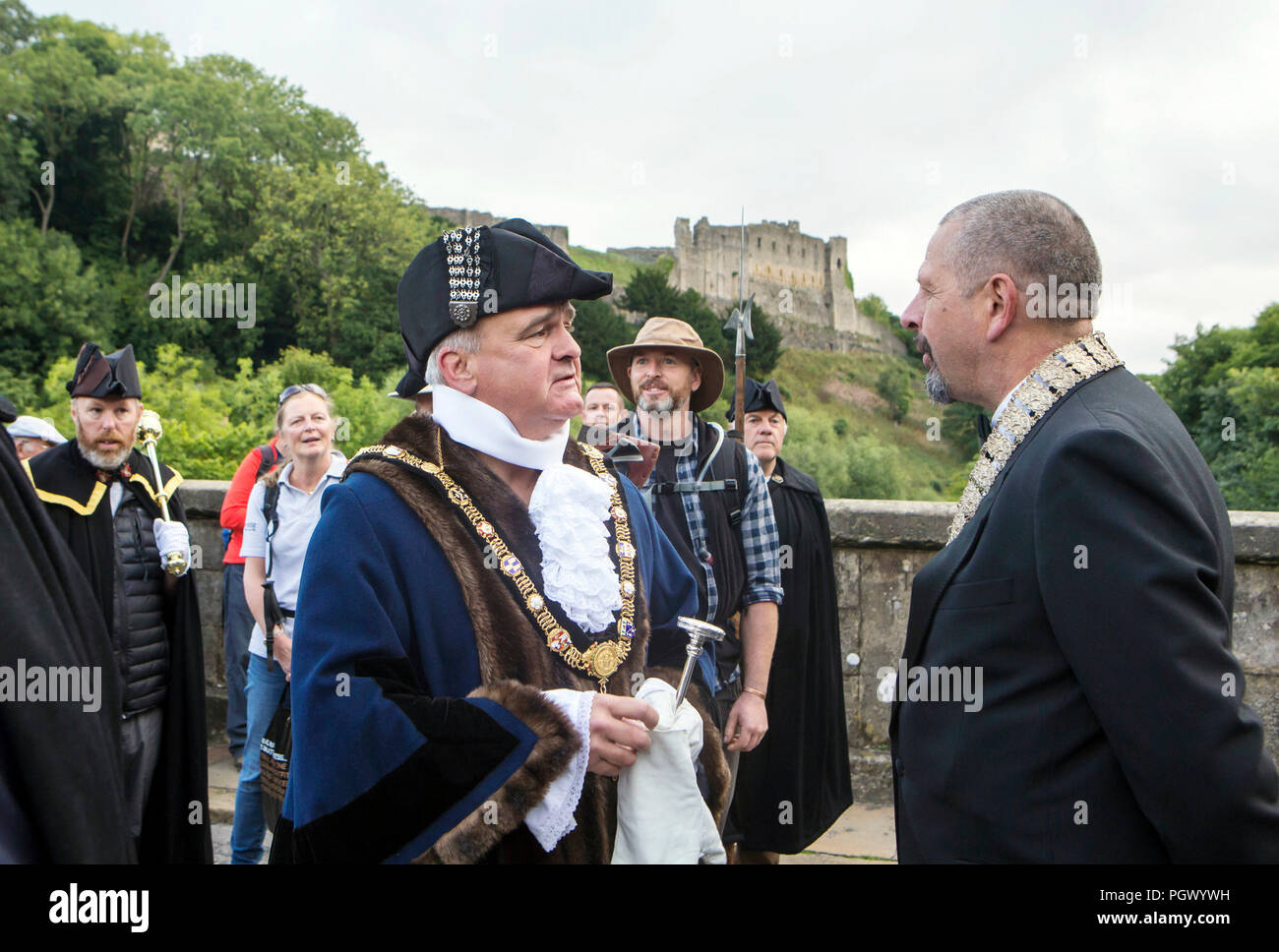 Septennial beating bounds hi-res stock photography and images - Alamy