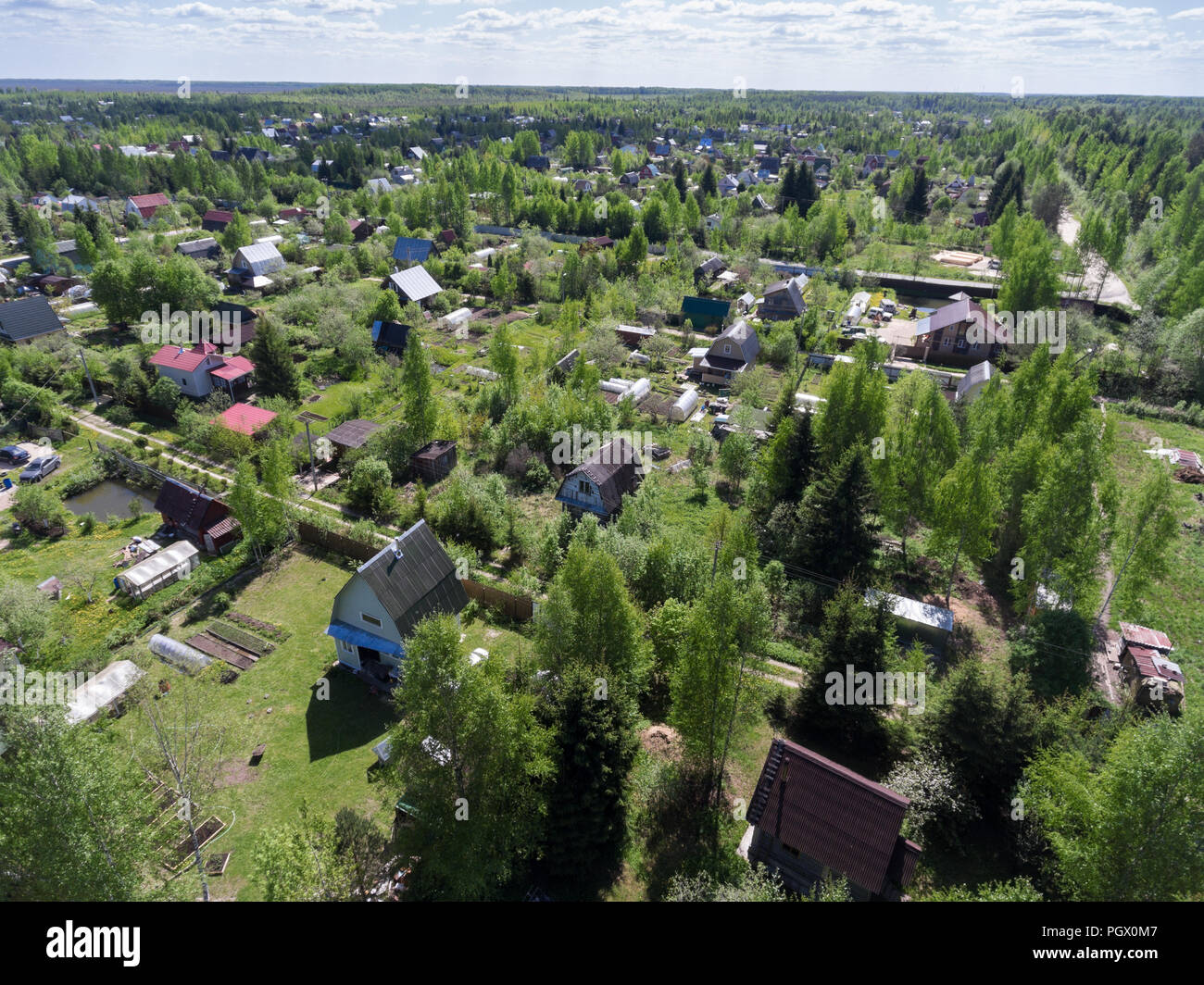 Russian village hi-res stock photography and images - Alamy