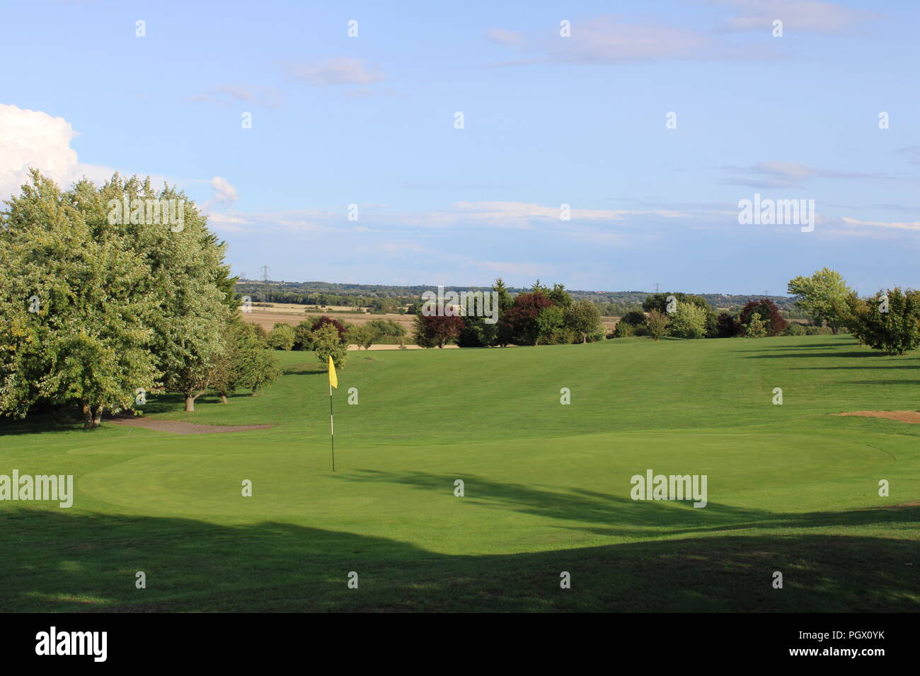 Golf Green and Fairway Stock Photo - Alamy