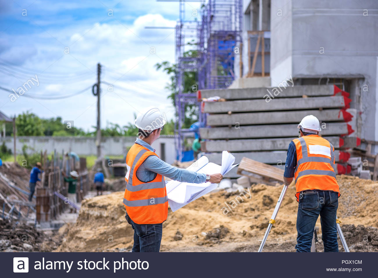 Land Survey Surveyor Machine High Resolution Stock Photography and ...