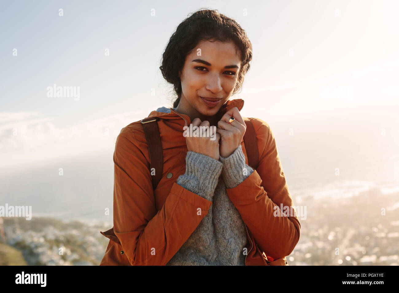 Cold shivering person hi-res stock photography and images - Alamy