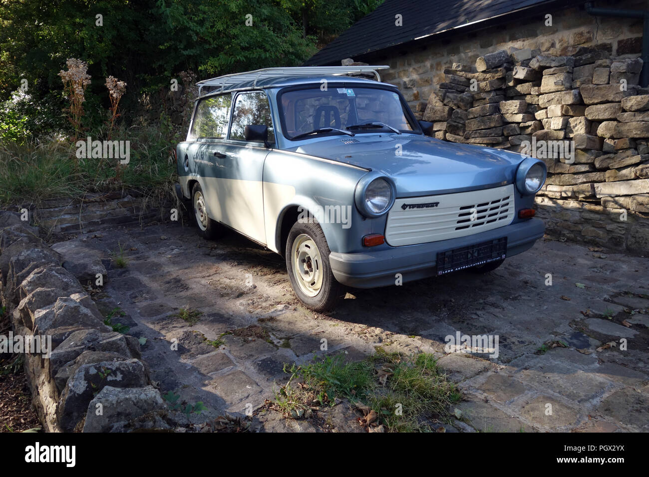 The Trabant estate car was produced from 1957 to 1990 by former East ...