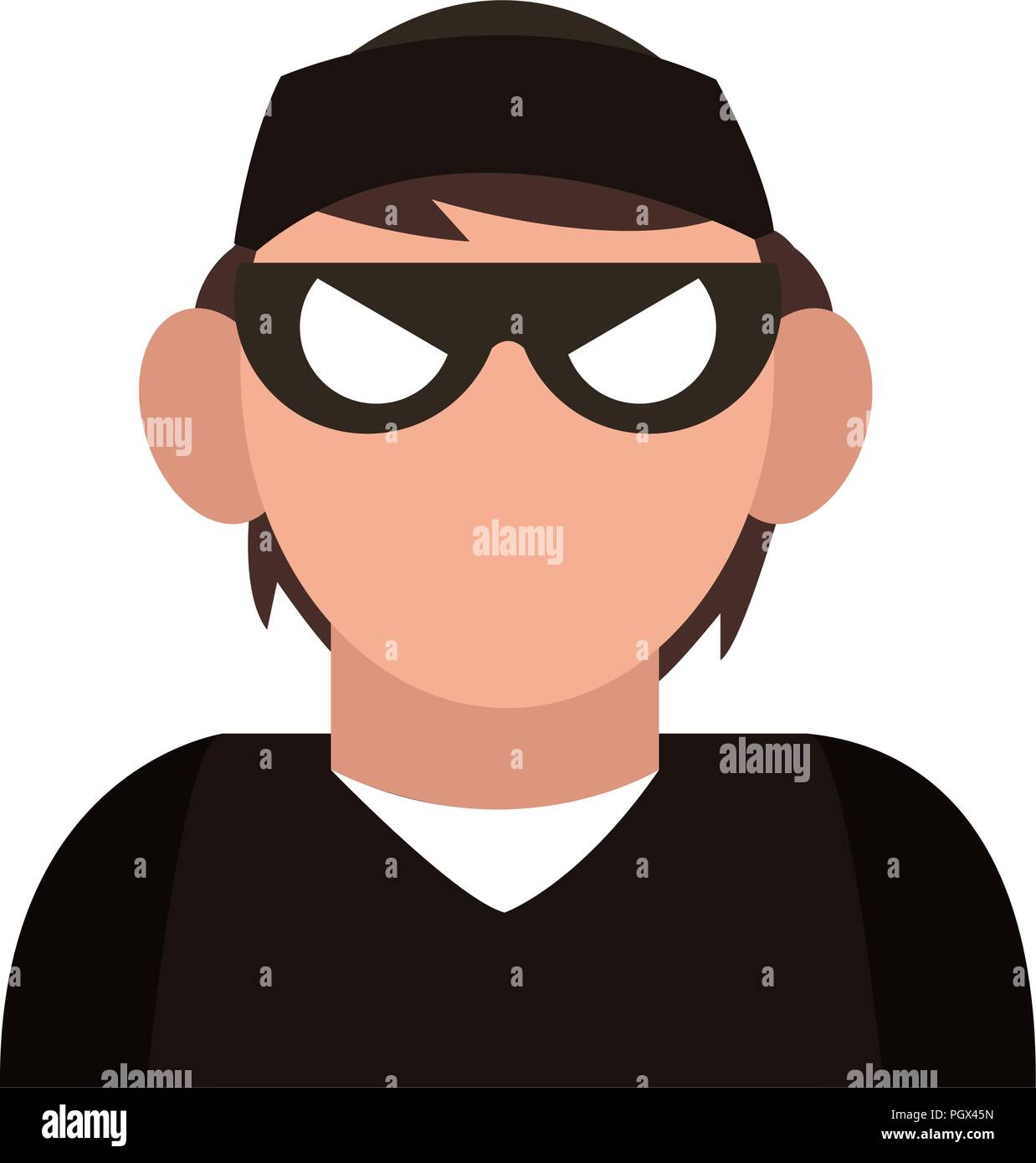 Hacker computer avatar character hi-res stock photography and images ...