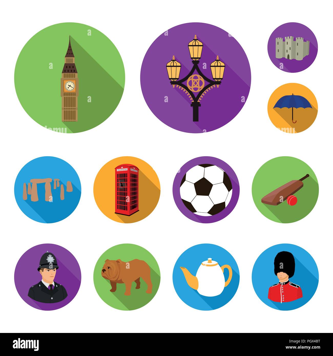 England traditions Stock Vector Images - Alamy