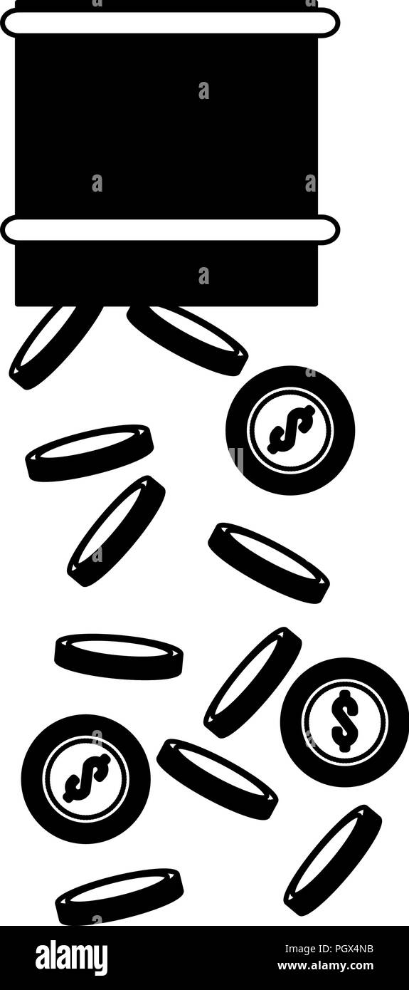 Dollar dropping Stock Vector Images - Alamy