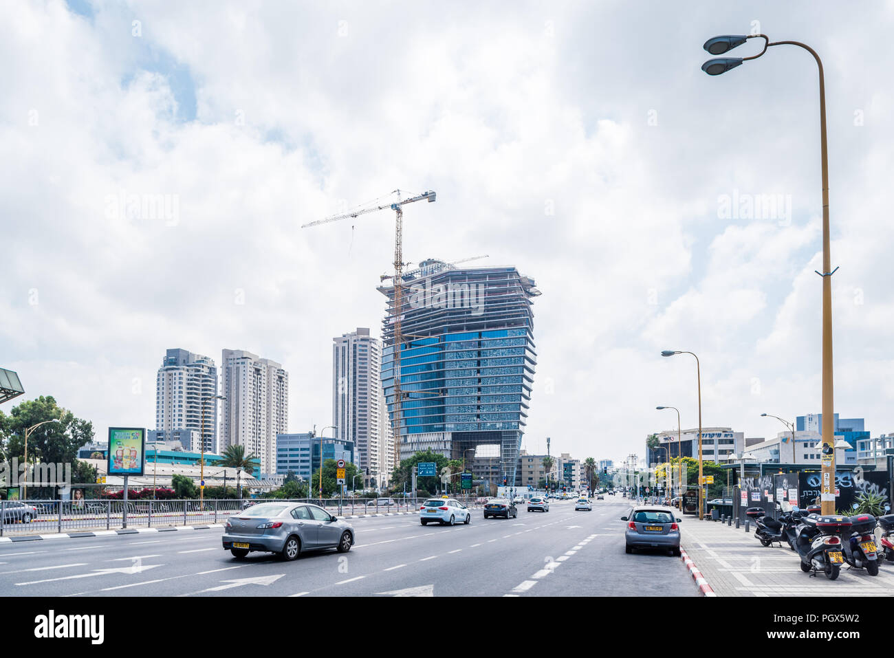 Israel, Tel Aviv - 14 July 2018: Ron Arad architects Toha office ...
