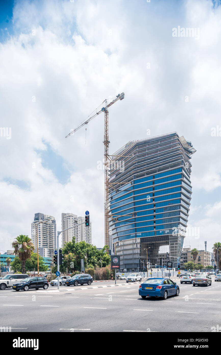Israel, Tel Aviv - 14 July 2018: Ron Arad architects Toha office ...
