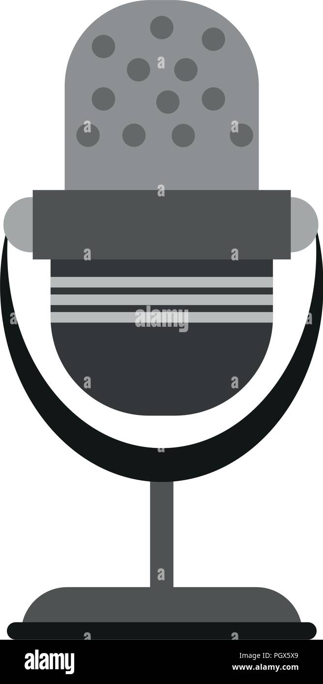 Vintage radio microphone Stock Vector Image & Art - Alamy