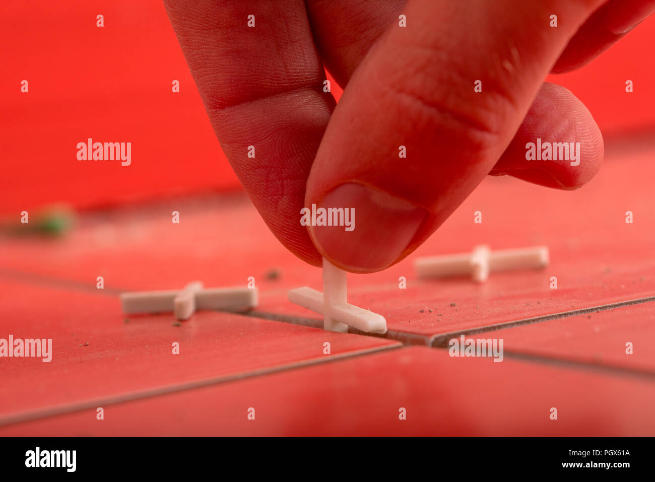 Tile grouting hi-res stock photography and images - Alamy