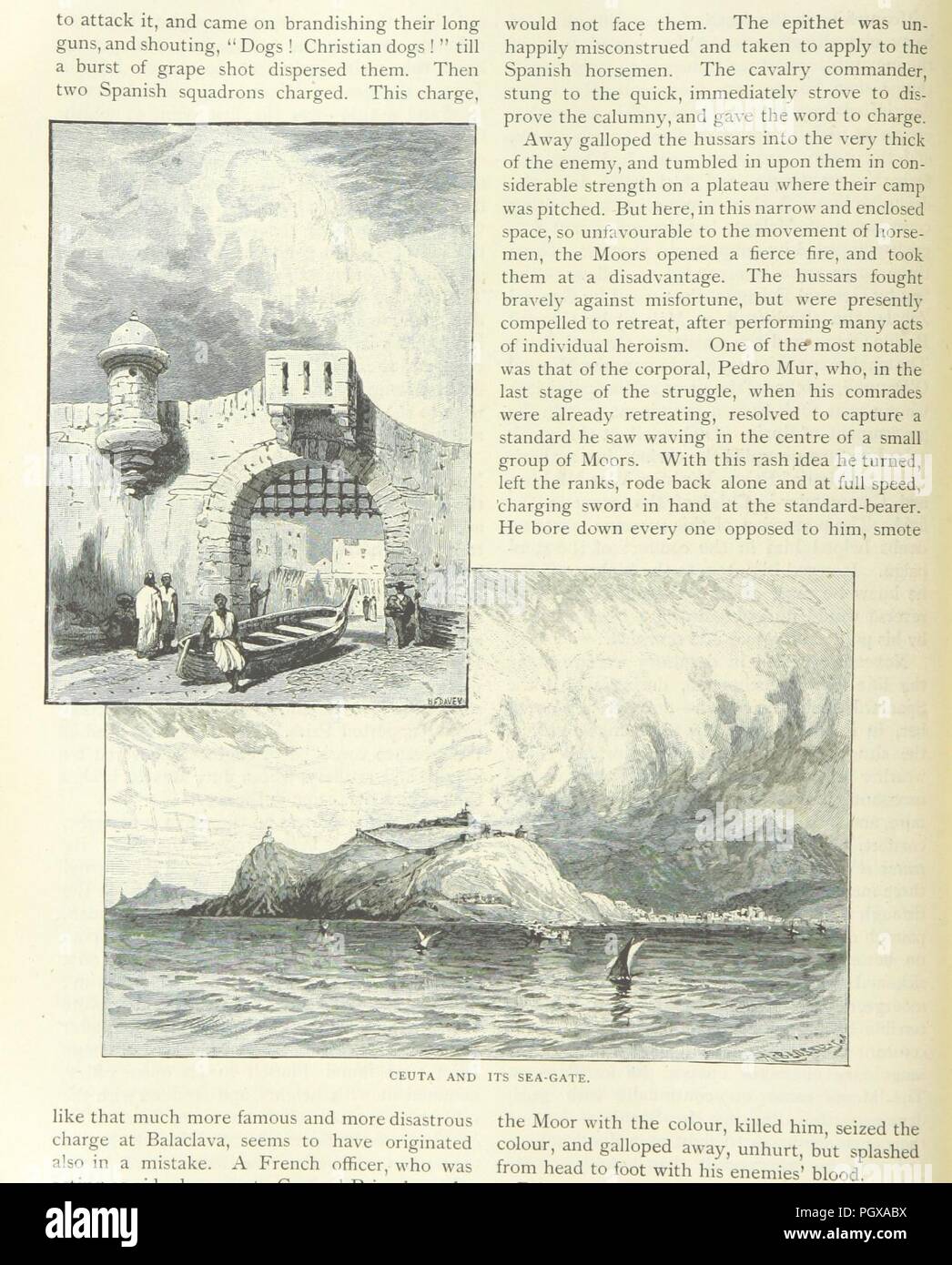 Image from page 126 of 'Illustrated Battles of the Nineteenth Century ...