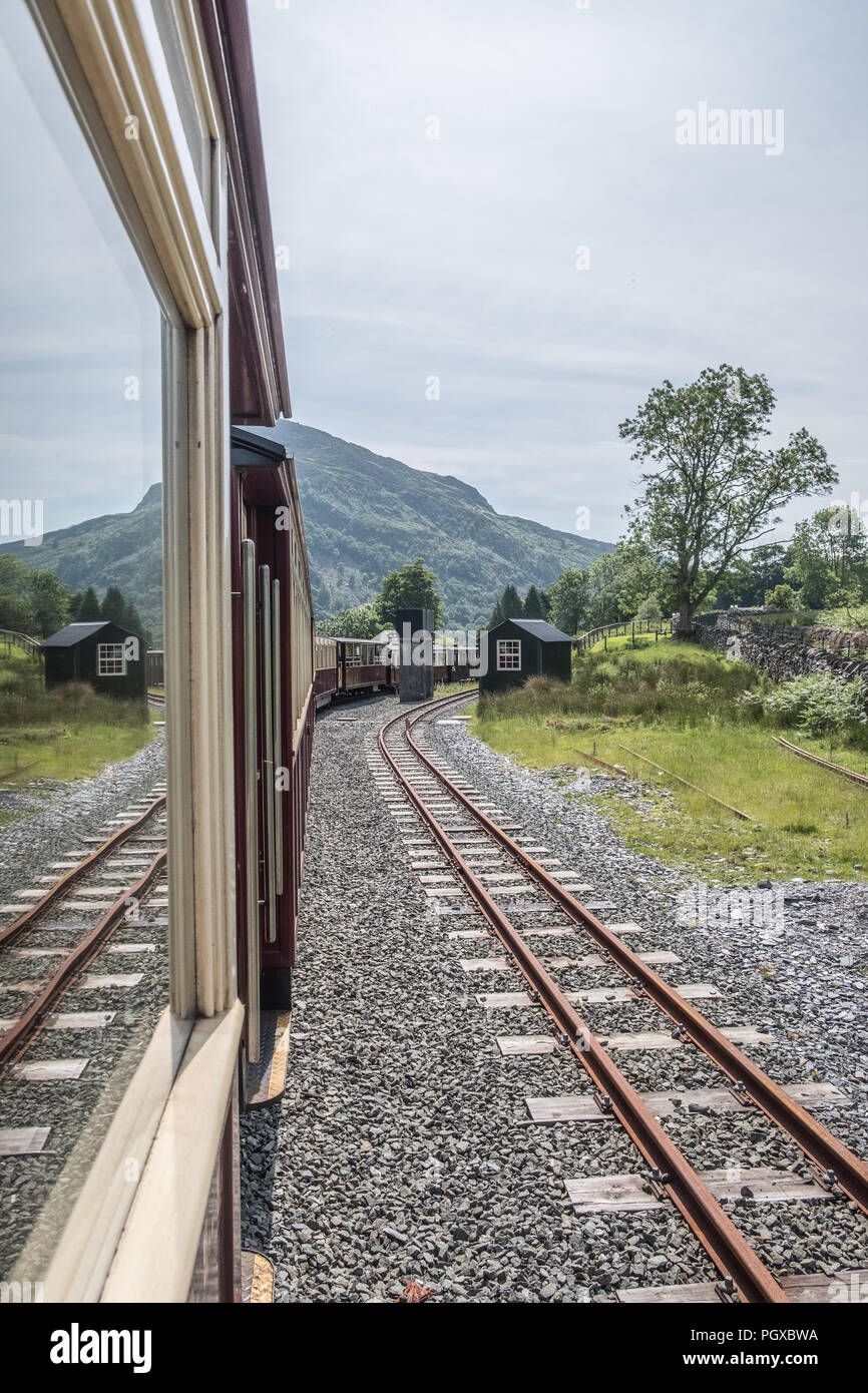 Welsh Highland Railway Stock Photo - Alamy
