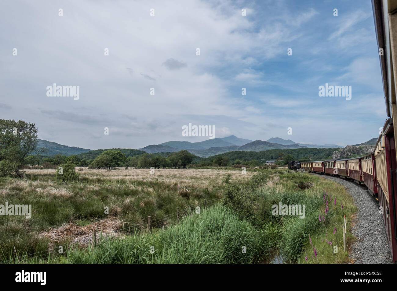 Highland railway wales hi-res stock photography and images - Alamy