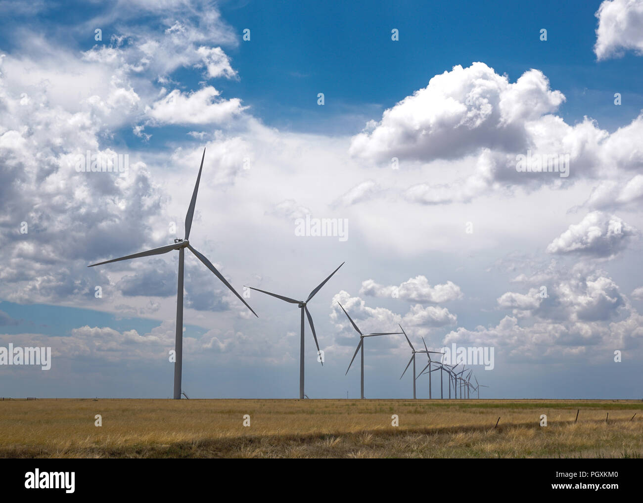 Texas Wind Turbine Stock Photo - Alamy