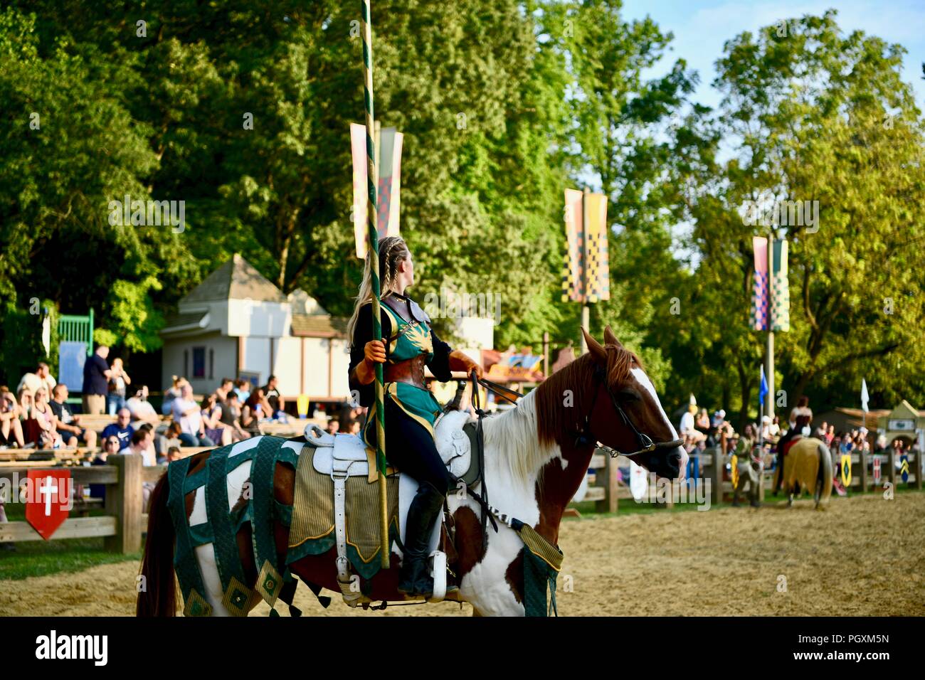 Jousting tournament maryland hi-res stock photography and images - Alamy