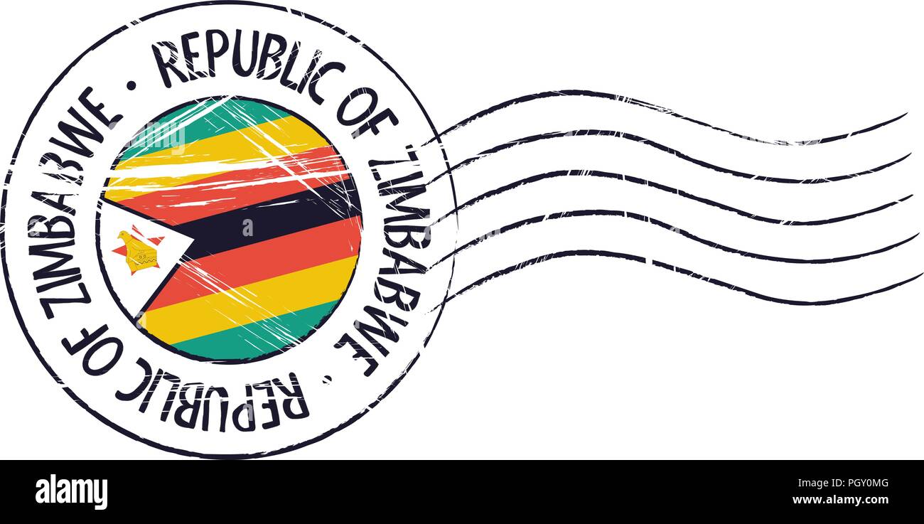 Old zimbabwe postage stamp Stock Vector Images - Alamy