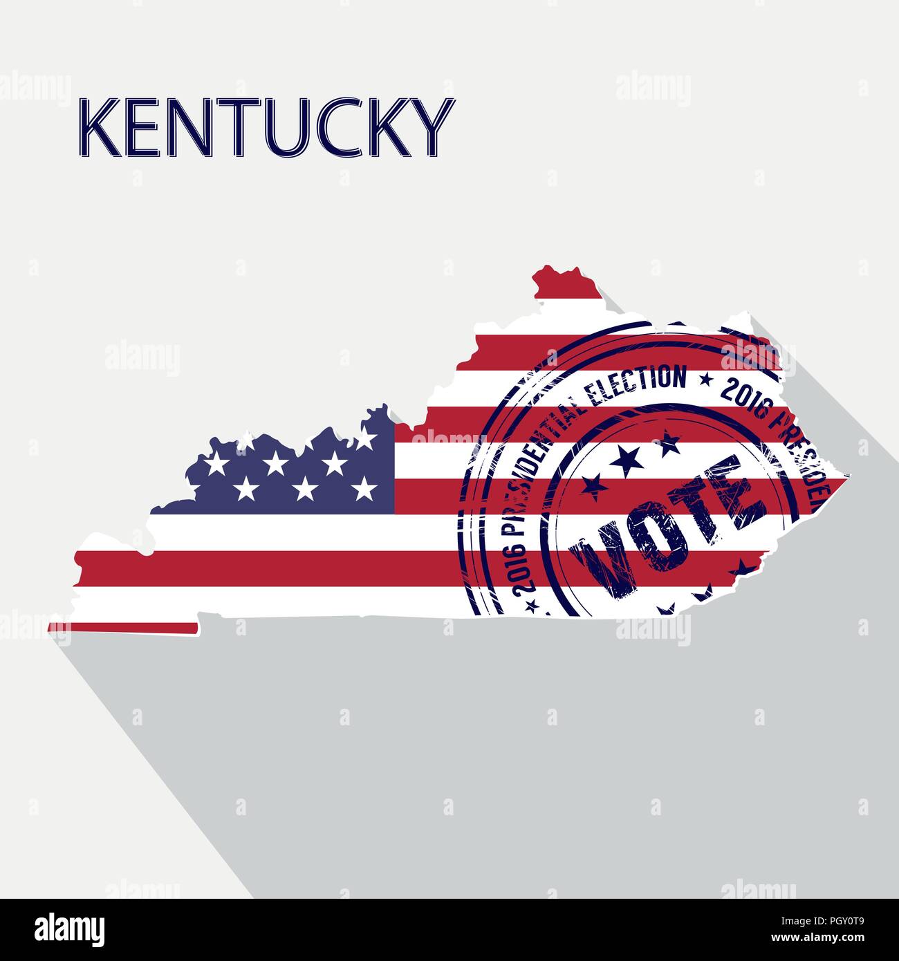 Old map of kentucky Stock Vector Images - Alamy