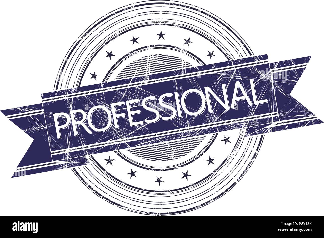 Professional stamp Stock Vector Images - Alamy