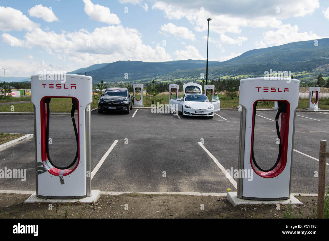 Tesla Norway cars car machine machines new clean electric power energy ...