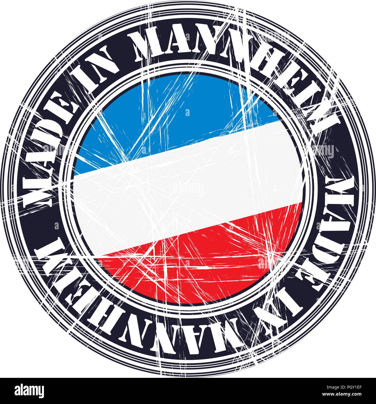 City of mannheim Stock Vector Images - Alamy