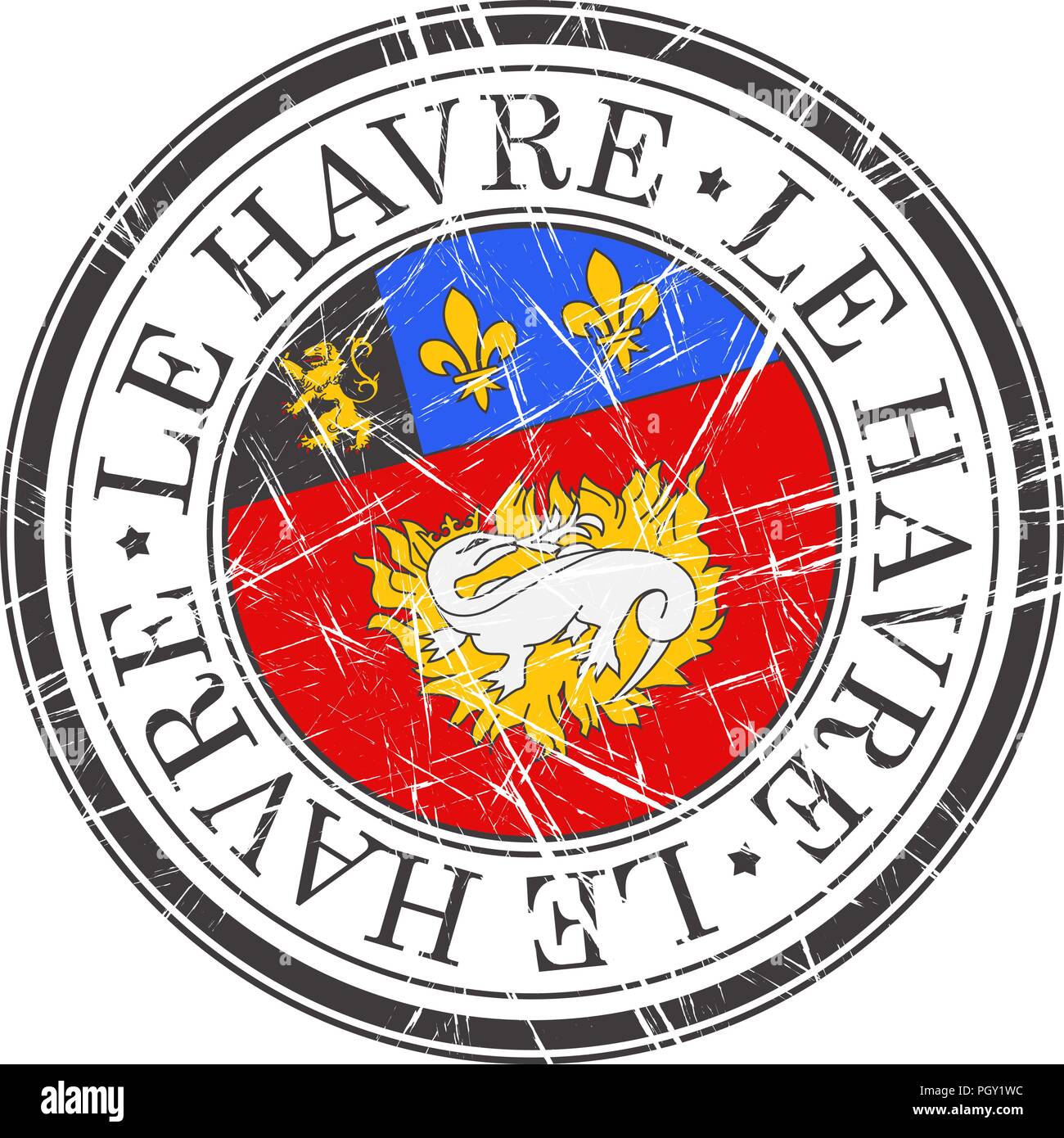 Le havre stamp hi-res stock photography and images - Alamy