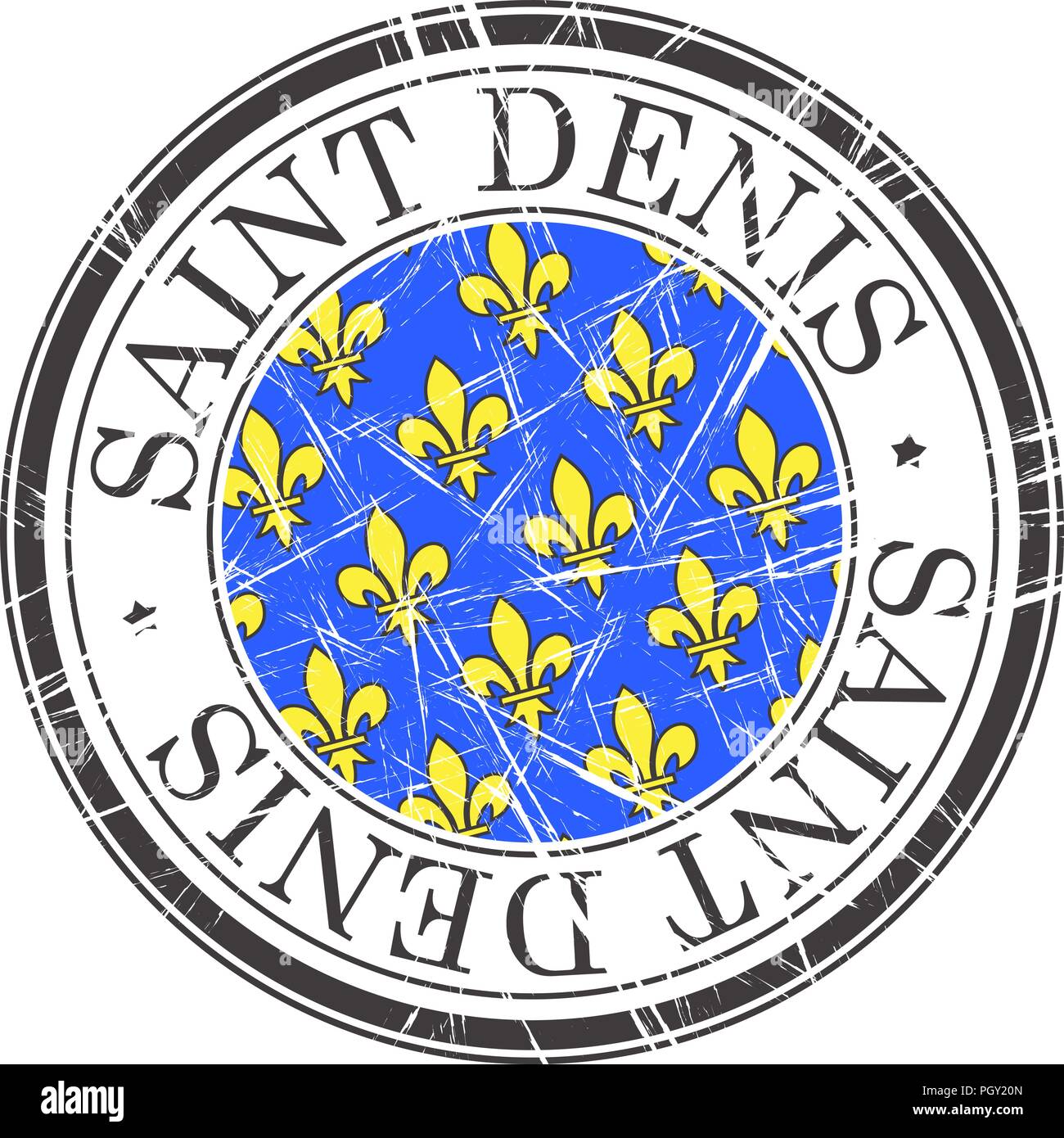 Saint dernis Stock Vector Images - Alamy