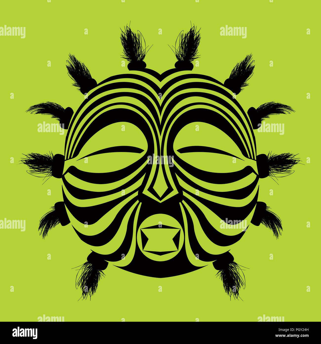 Tribal mask design, abstract art Stock Vector Image & Art - Alamy