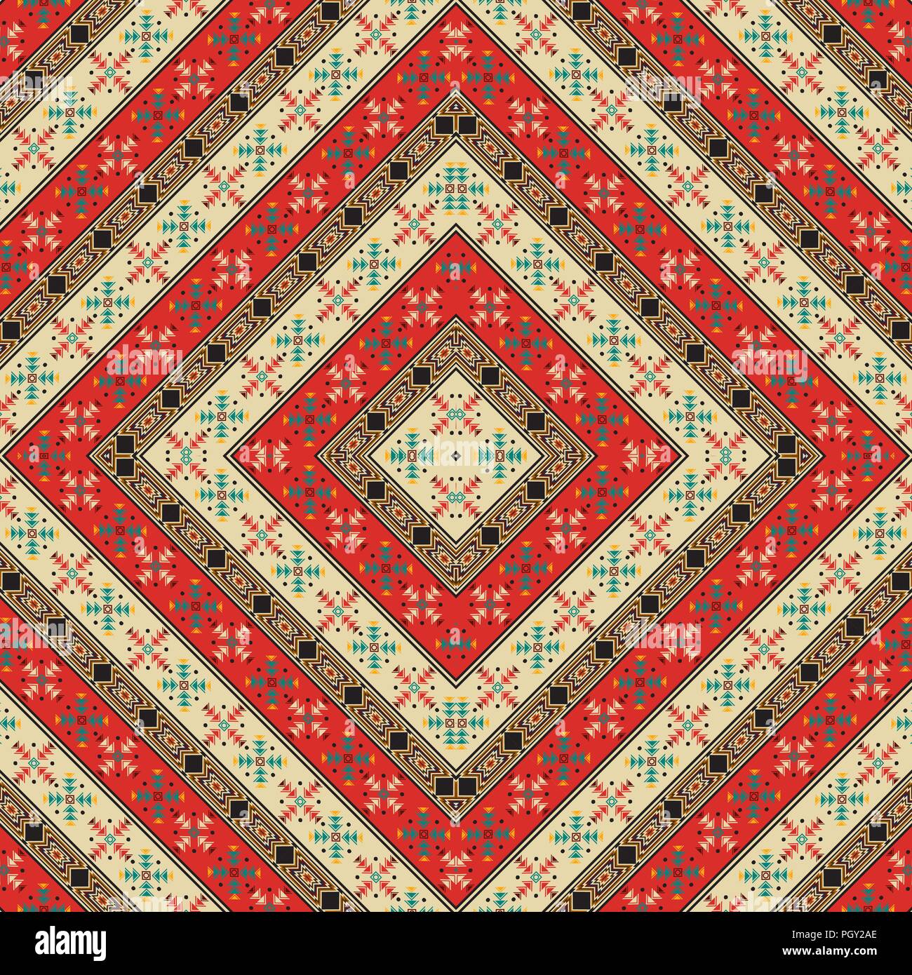 Indian carpet design Stock Vector Images - Alamy