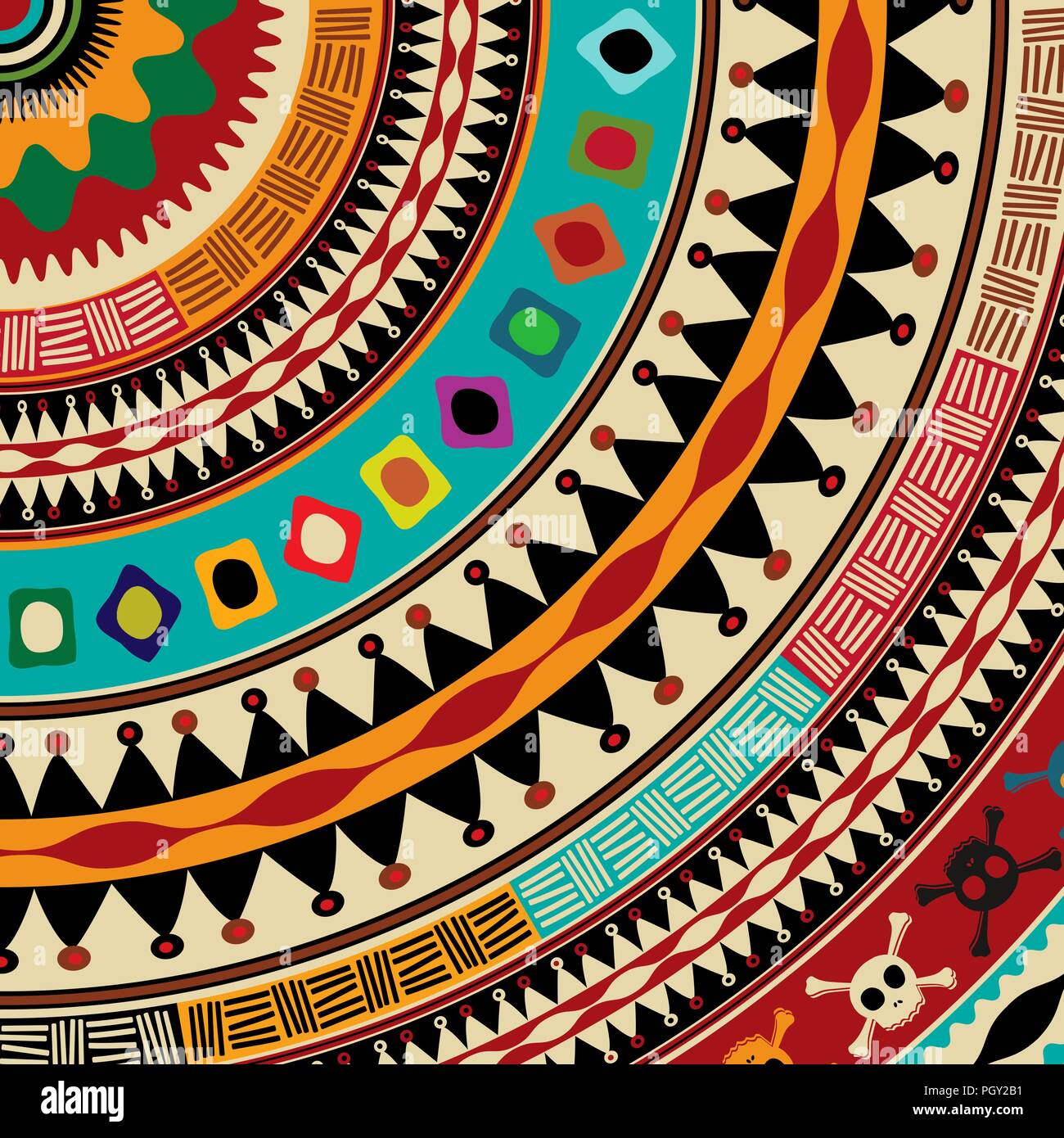 Decorative Aztec mandala icon Stock Vector Image & Art - Alamy