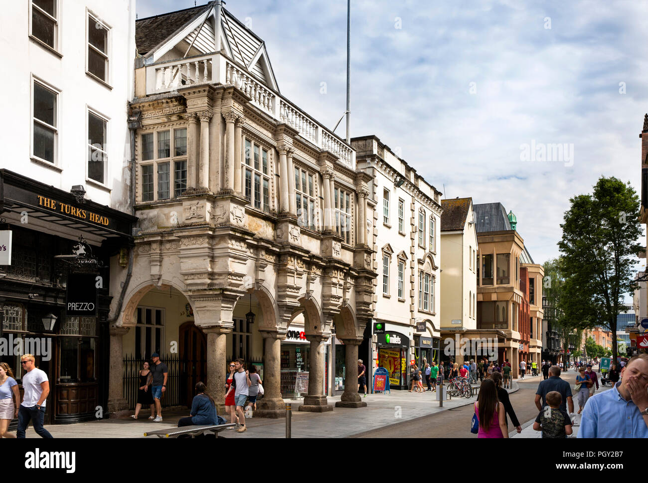 Exeter city streets hi-res stock photography and images - Alamy