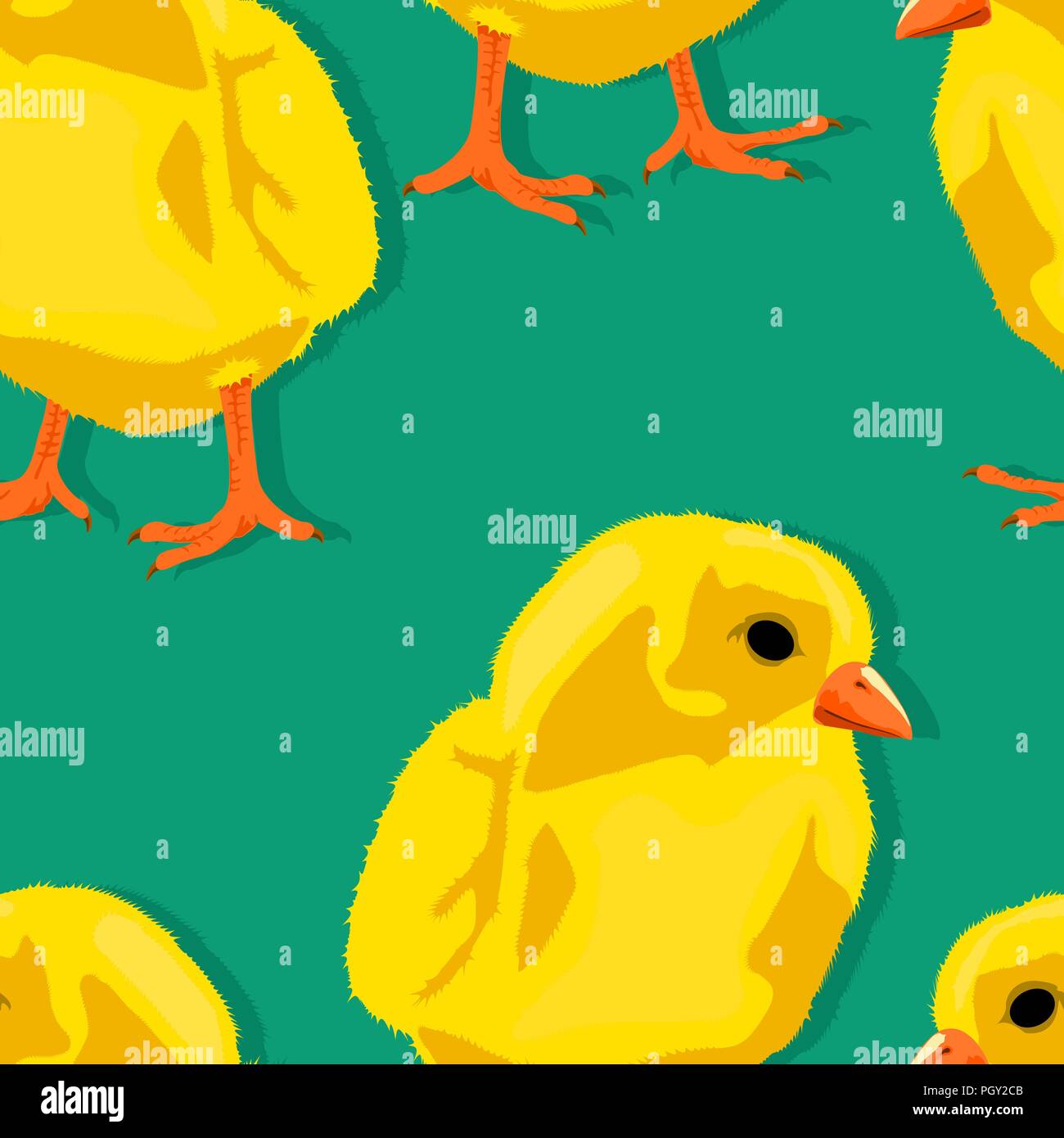 Chicken seamless pattern, vector design Stock Vector Image & Art - Alamy