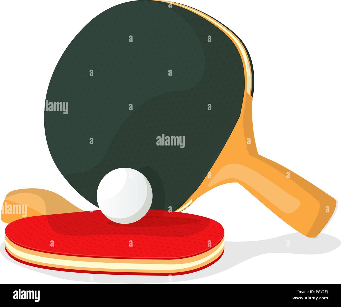 Ping Pong Paddle Vector Vectors High Resolution Stock Photography and ...