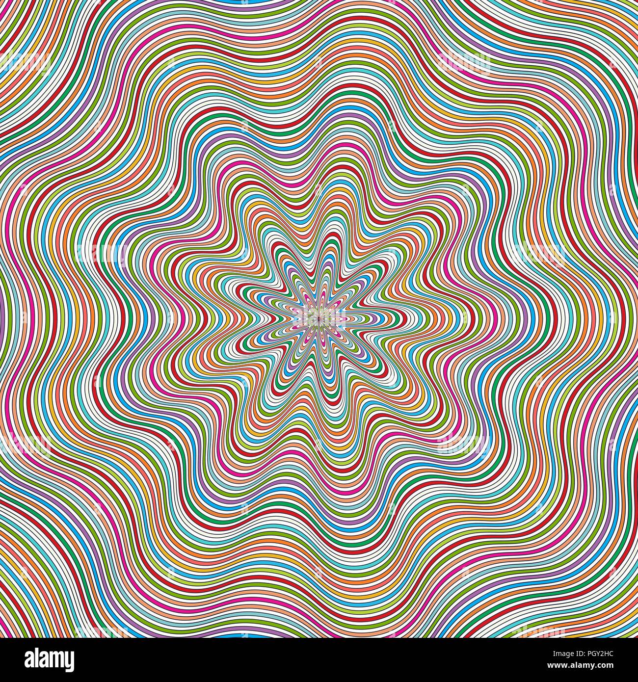 Spiral op art background, vector illustration Stock Vector Image & Art ...