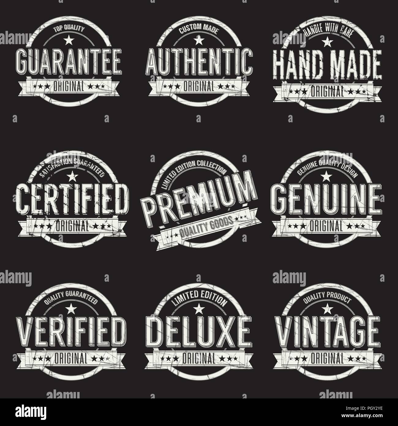 Promotional rubber stamp set Stock Vector Image & Art - Alamy