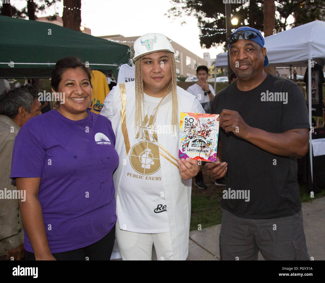 Sammy Sam and Chuck D of Public Enemy in Concert at Sammy Sam and Chuck ...