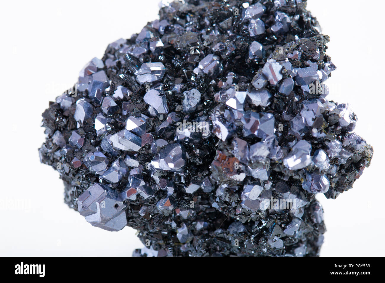 Pyrite and crystals mineral the pyrite and crystals mineral Stock Photo ...