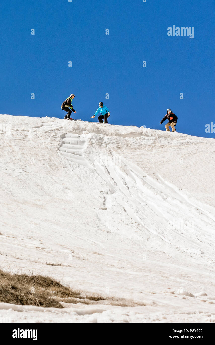 Ski freestyle park hi-res stock photography and images - Alamy