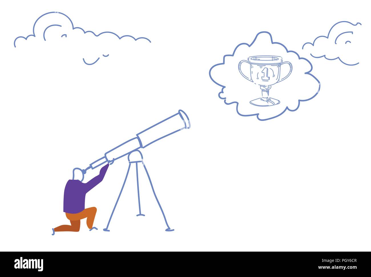 Human first vision Cut Out Stock Images & Pictures - Alamy