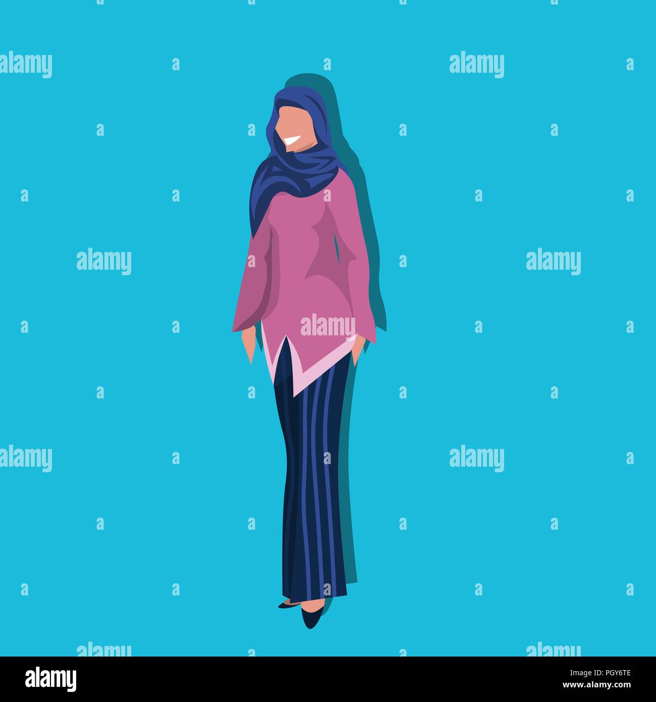 Saree model Stock Vector Images - Alamy