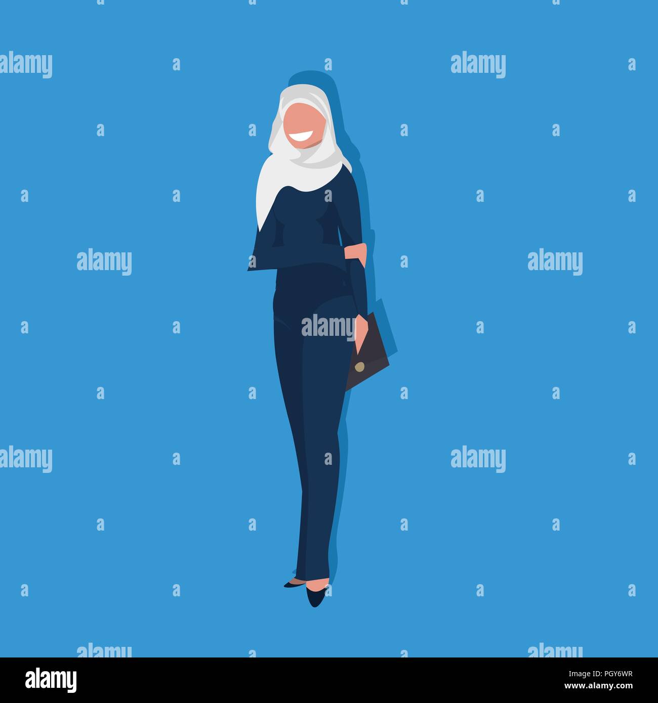 Woman holding purse Stock Vector Images - Alamy