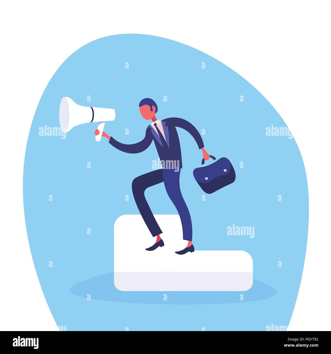 Announcing team Stock Vector Images - Alamy