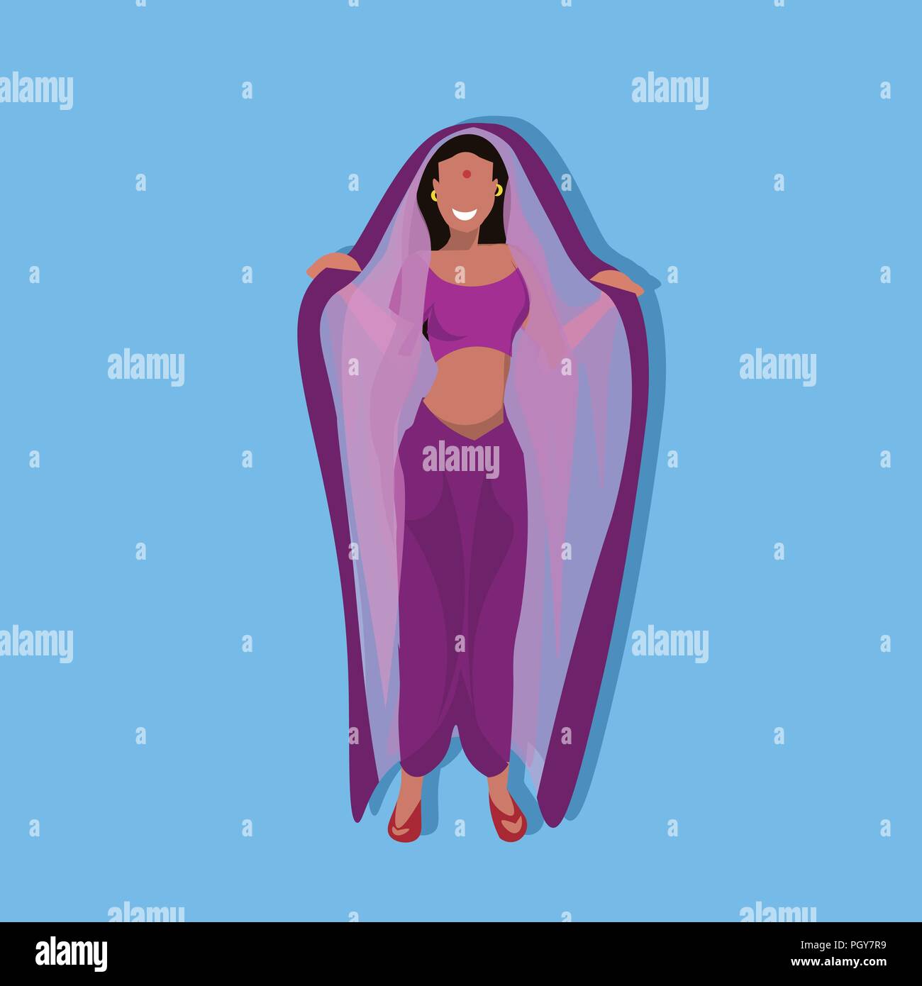 Bindi for woman Stock Vector Images - Alamy