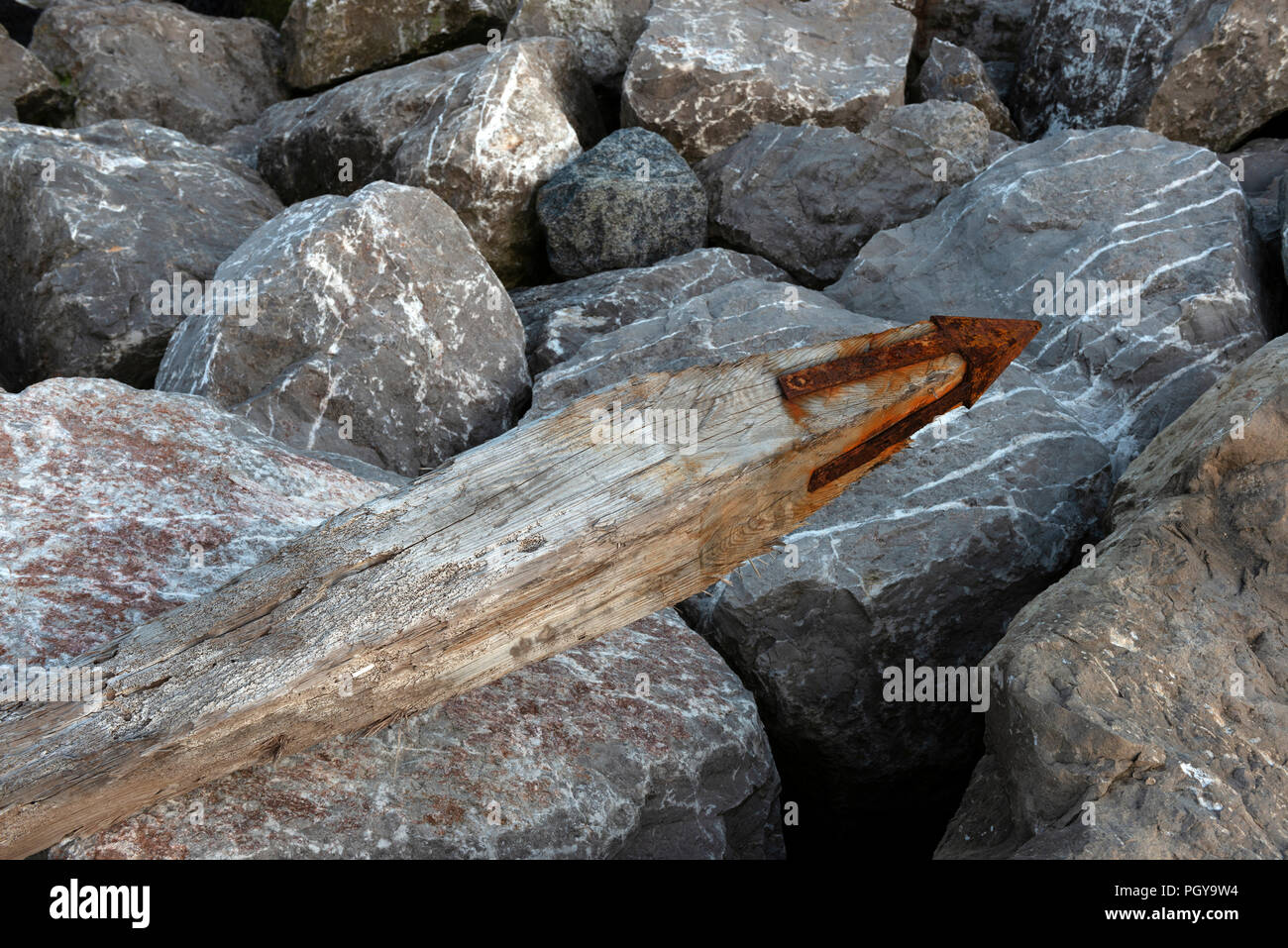 Rock armour and groynes coastal erosion hi-res stock photography and ...