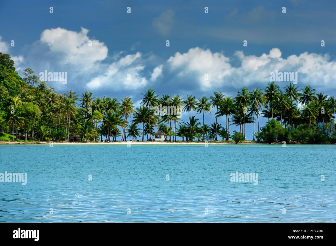 Koh Ngam beach, Koh Ngam island, southern tip of the Koh Chang island ...