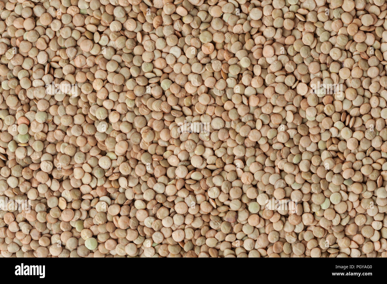 Uncooked brown lentil background hi-res stock photography and images ...