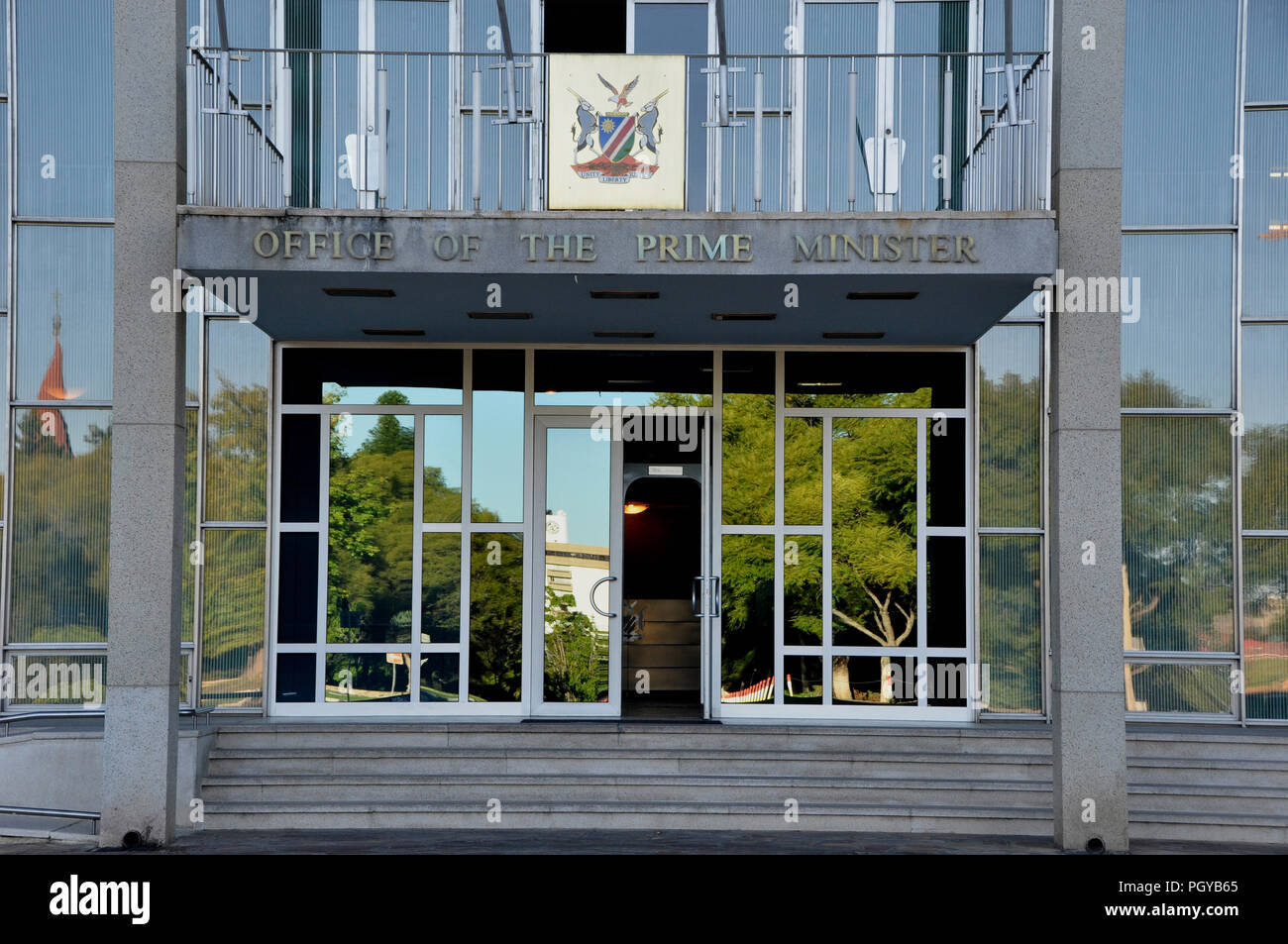 Namibia: The Prime-Ministers Office in Windhoek Stock Photo - Alamy